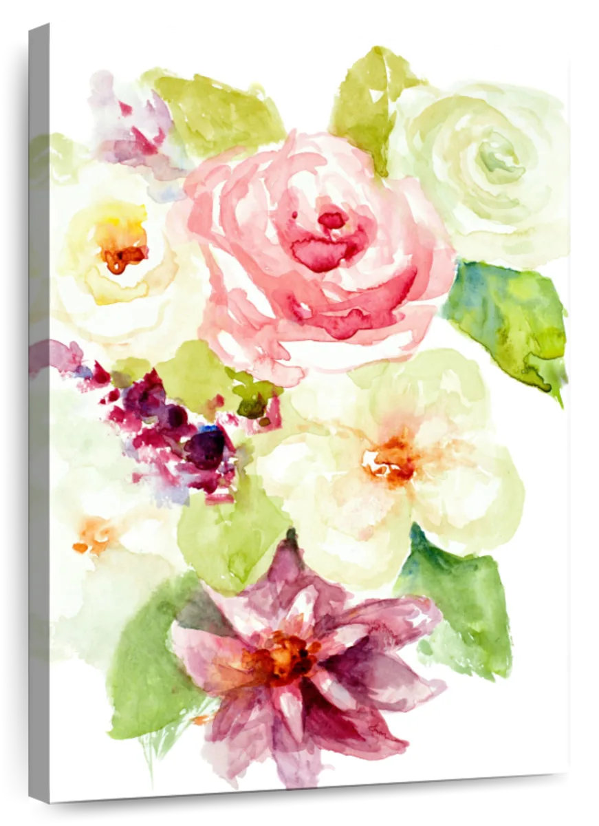 Wade Logan® Avery Dainty Summer Blooms | Wayfair