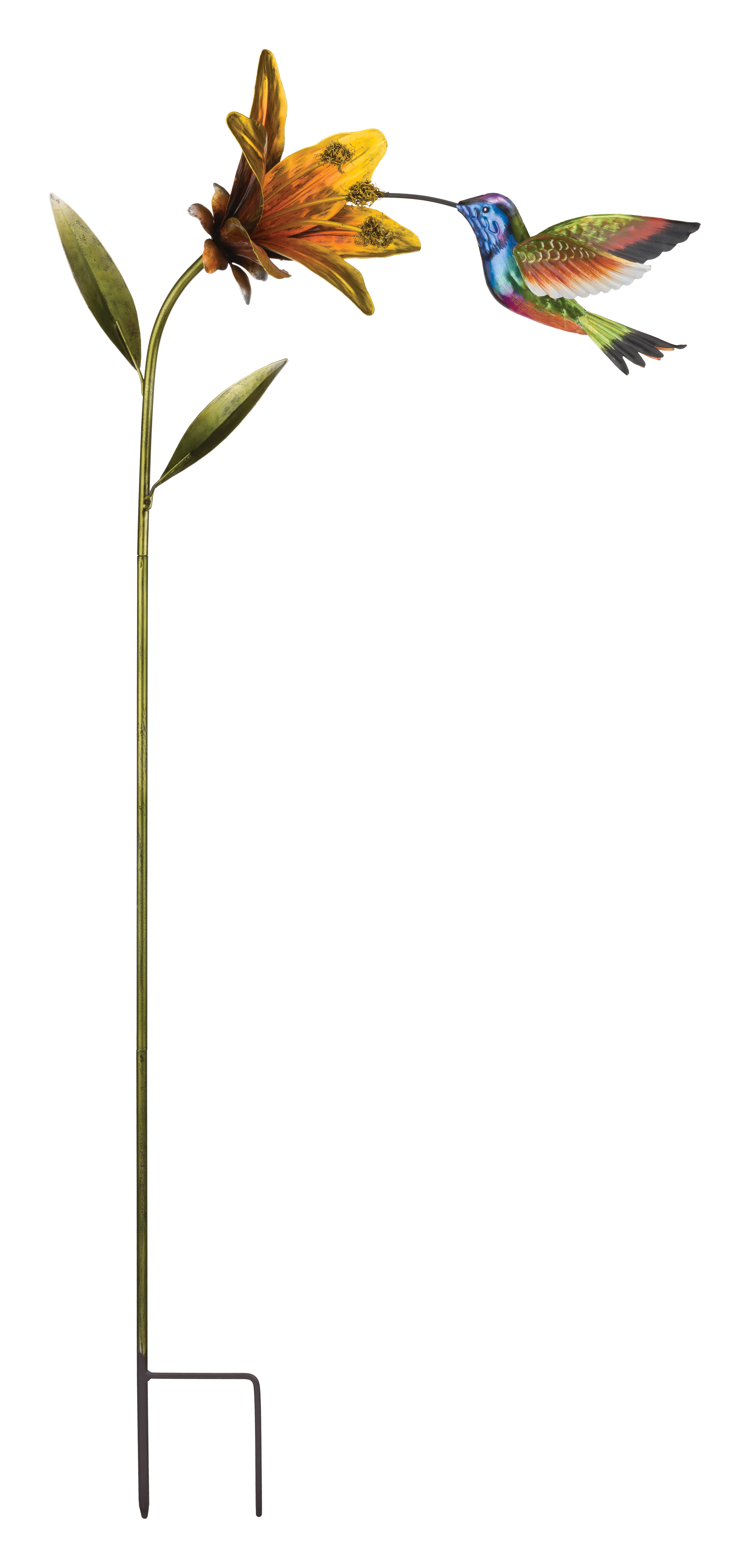 Regal Art & Gift Hummingbird Flower Stakes - Purple Coronet - Wayfair ...