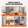 VEVOR Room Divider, 3 Panel Japanese Room Divider, Wood Folding Privacy ...