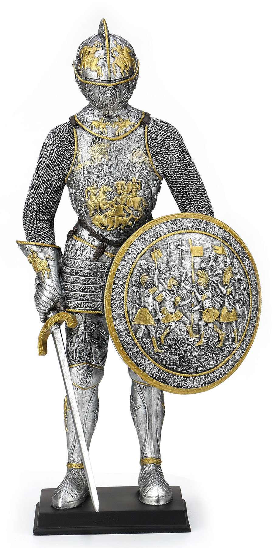 Astoria Grand 12.99" H MEDIEVAL ARMOR – PARADE ARMOR WITHS WORD AND ...