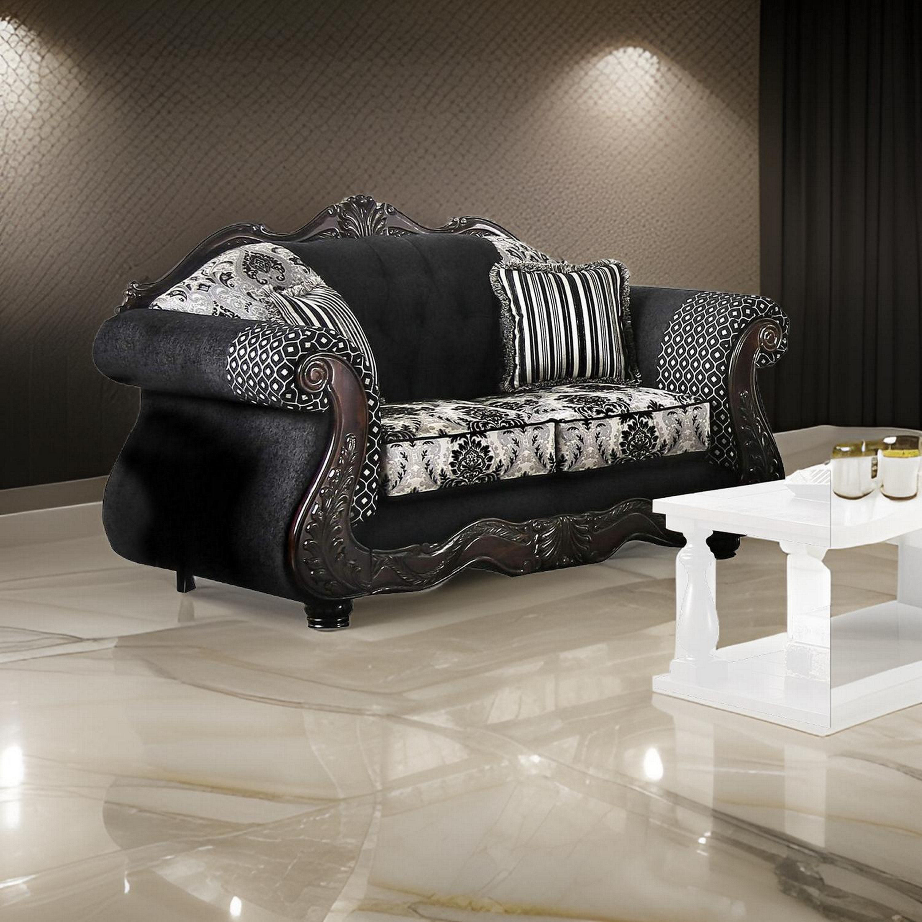 Bloomsbury Market Elnaz 72" Chenille Rolled Arm Loveseat | Wayfair