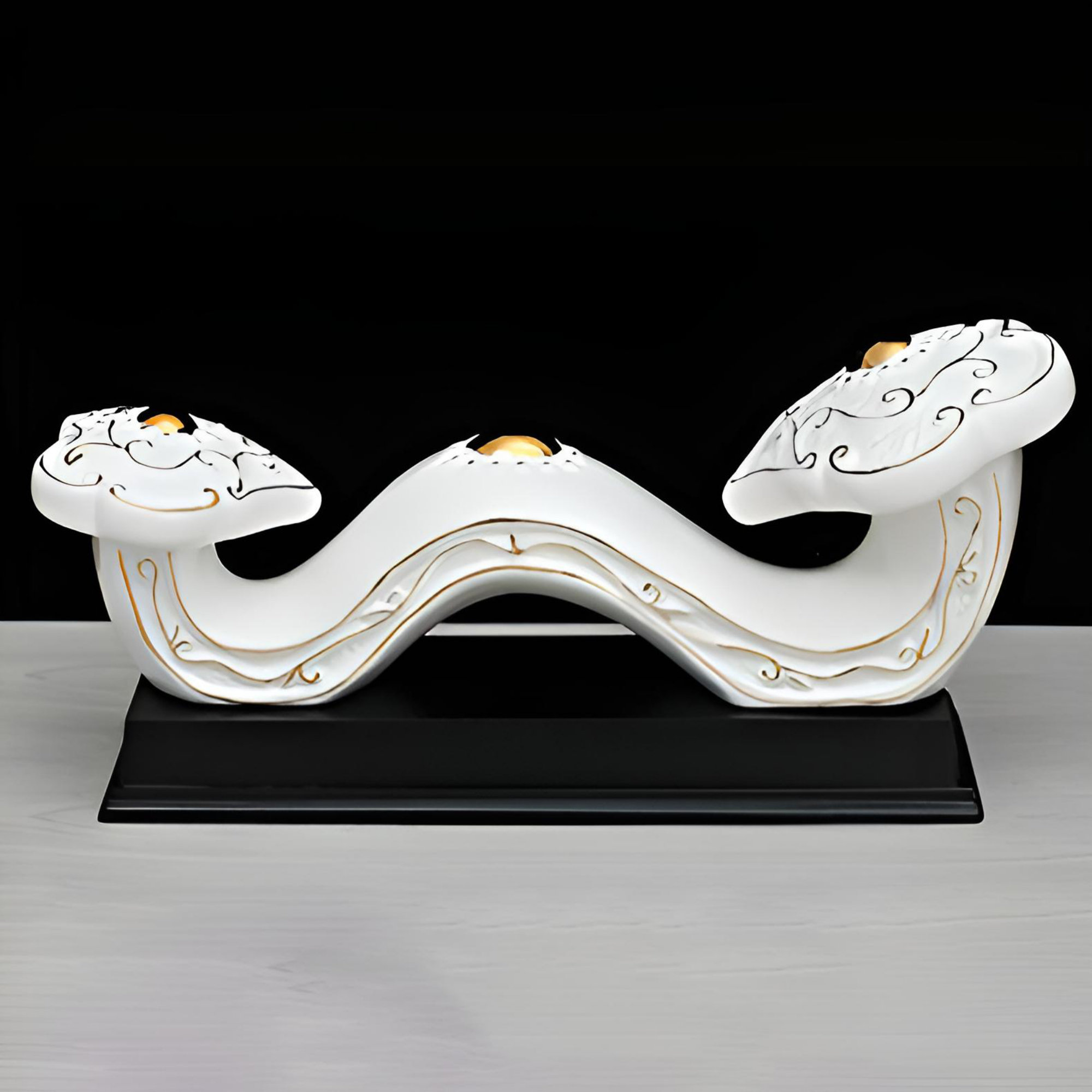 Bloomsbury Market Graceful Ceramic Ruyi – Perfect Gift For Prosperity | Wayfair