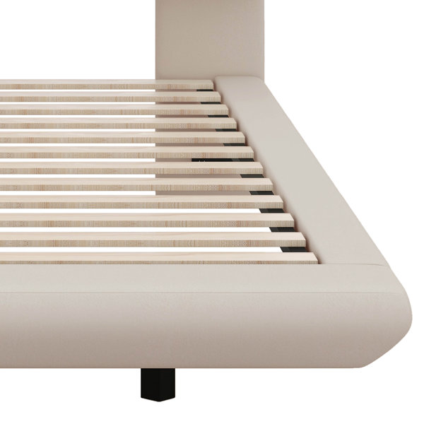 Brayden Studio® Cymon Full Size Upholstered Platform Bed with Sensor ...
