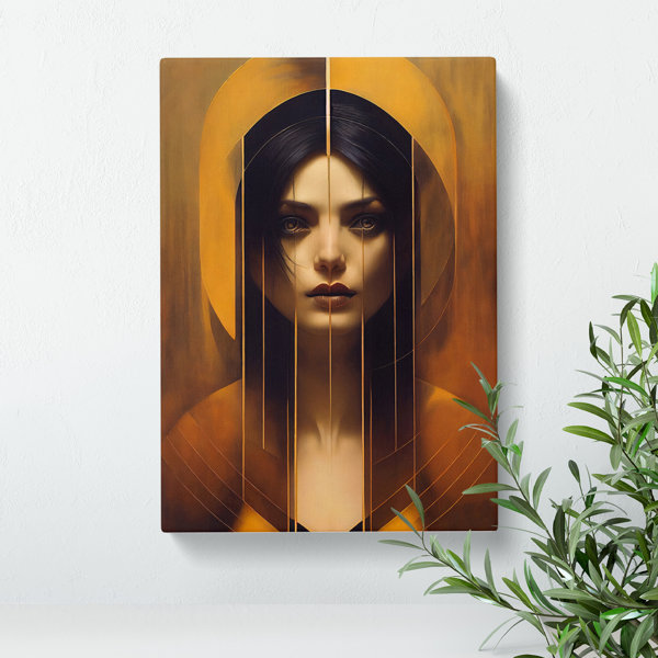 Fairmont Park The Spellbinding Woman Abstract - Wrapped Canvas Print ...