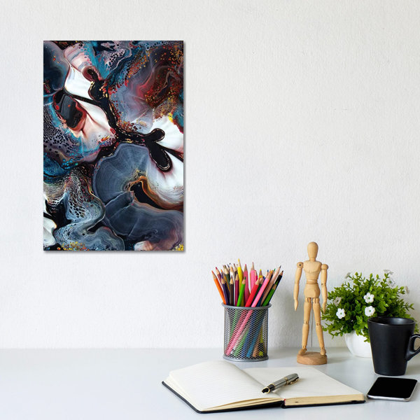 Metro Lane Abstract 1993 by David Dolan - Wrapped Canvas Gallery ...