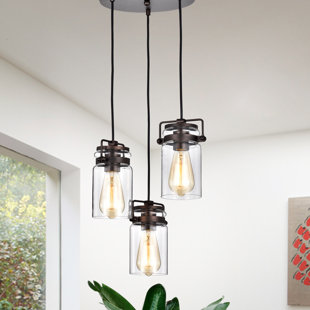 Oil Rubbed Bronze Pendant Lighting You'll Love | Wayfair