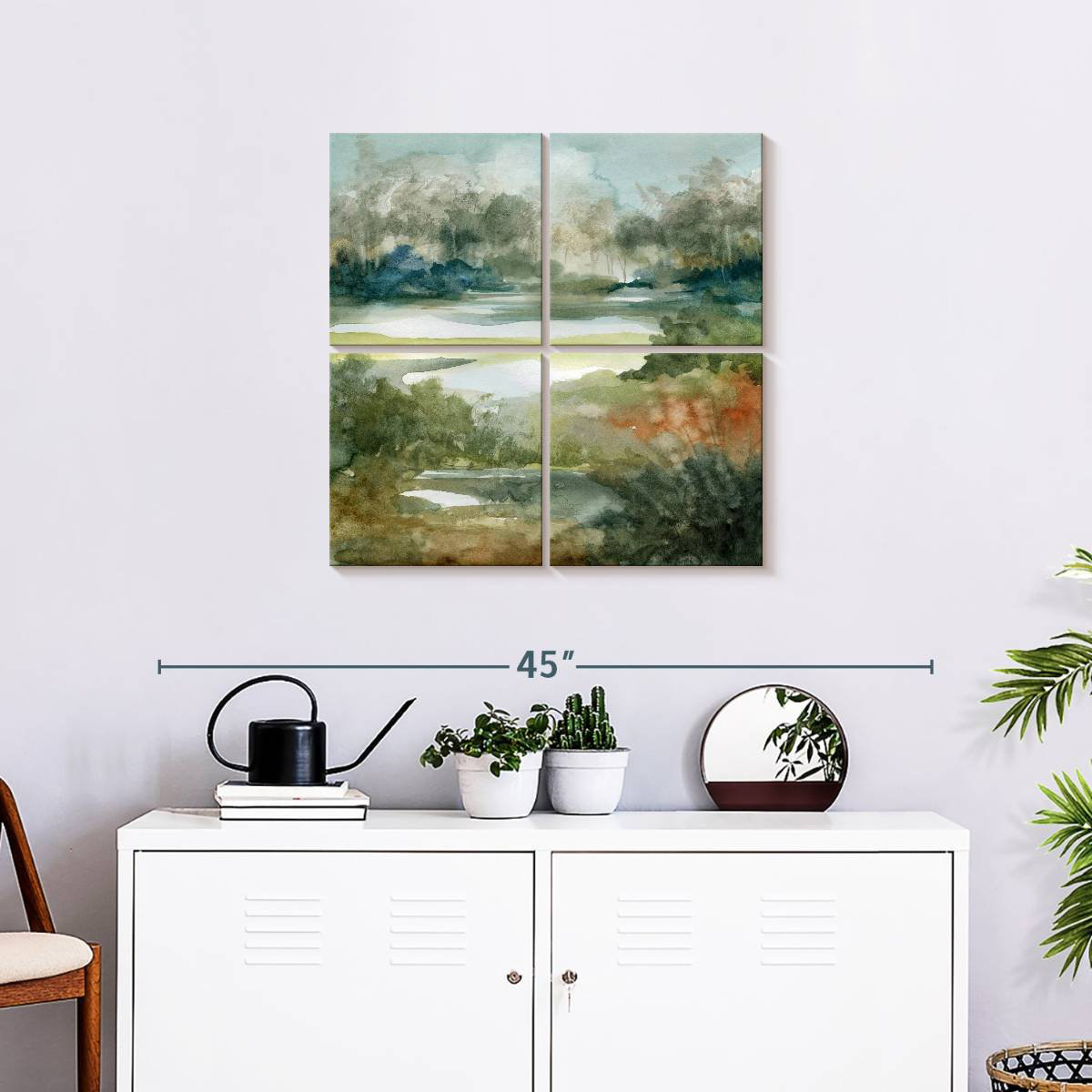 Wade Logan® Avery Calm Converging Streams | Wayfair