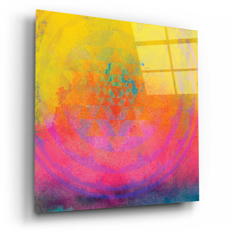 Wrought Studio High Frequency Mandala Fragment by Elena Ray - Unframed ...