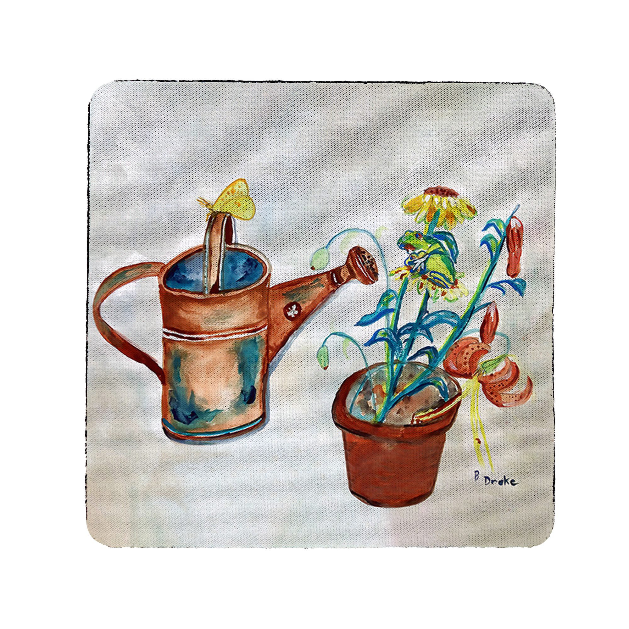 Breakwater Bay Watering Can Coaster Set of 4 | Wayfair