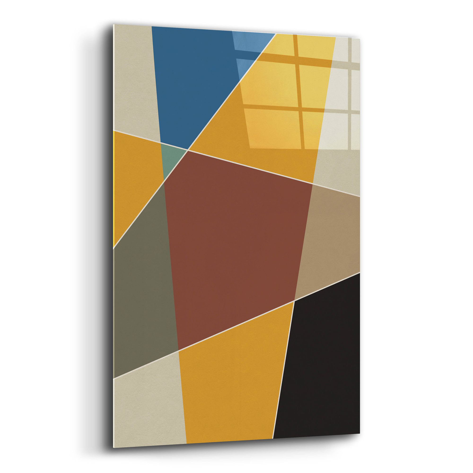 Ivy Bronx Abstract Geometric 6 On Plastic/Acrylic by Gary Williams ...