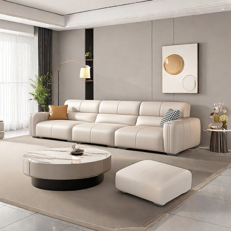 KANGLY Minimalist modern in-line sofa set | Wayfair