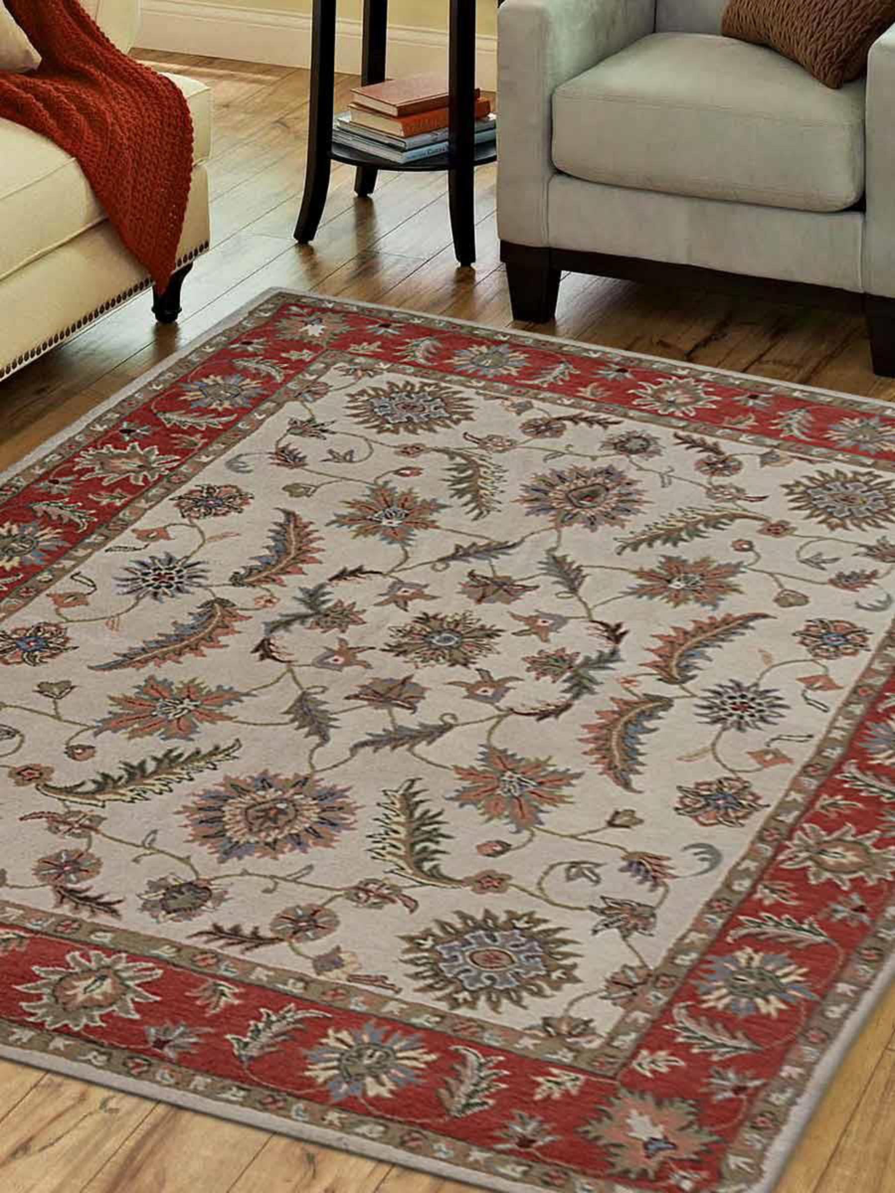 Canora Grey Costantino HAND TUFTED WOOL ECO-FRIENDLY AREA RUGS - Beige ...