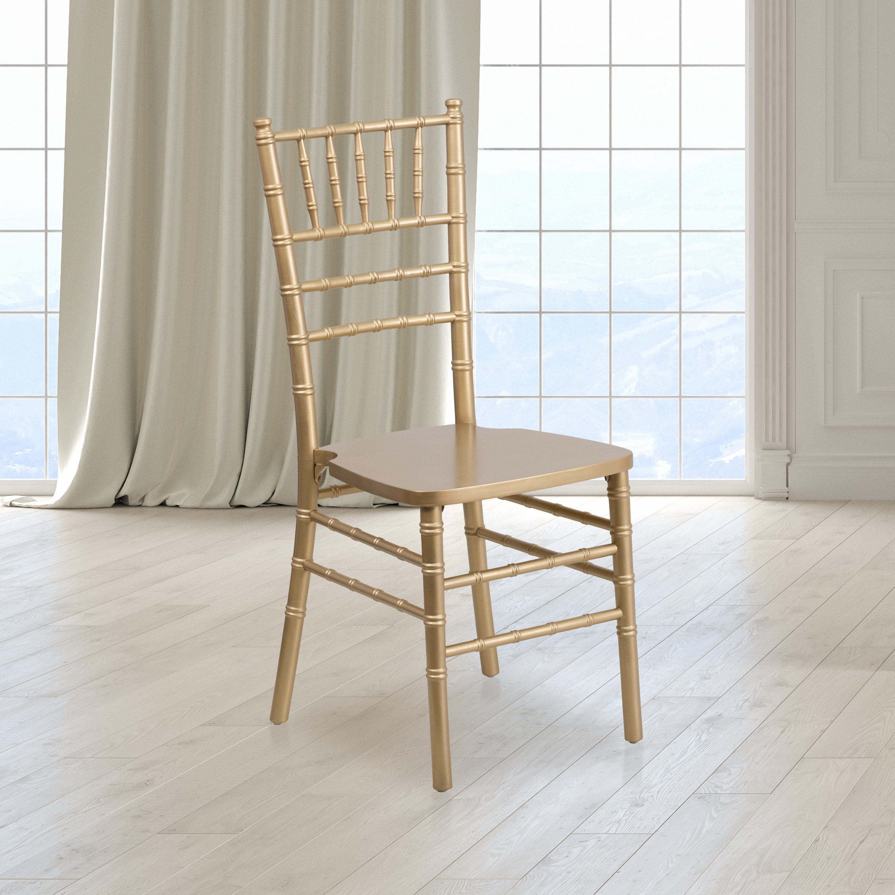 Darby Home Co Emma Hercules Series Wooden Stacking Chiavari Chair ...
