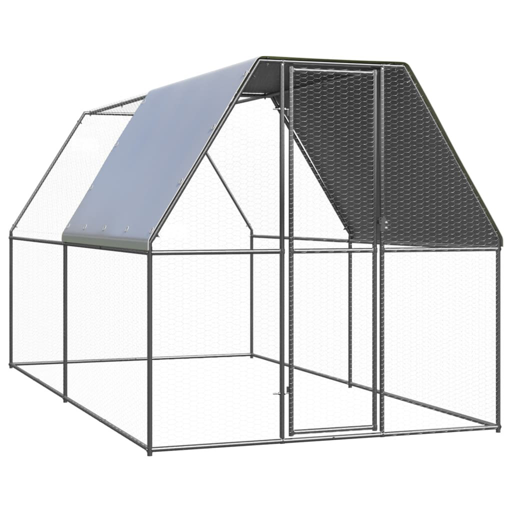 Tucker Murphy Pet™ Chicken Cage Walk-in Chicken Coop Pen Poultry Cage ...