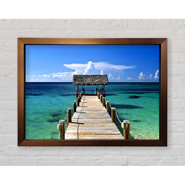 Longshore Tides New Providence Island Bahamas - Single Picture Frame ...