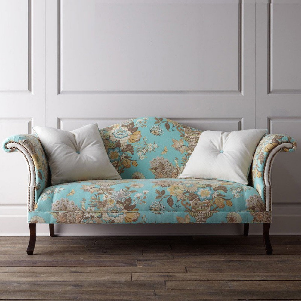 Charlton Home® American Country-style Fabric Sofa | Wayfair