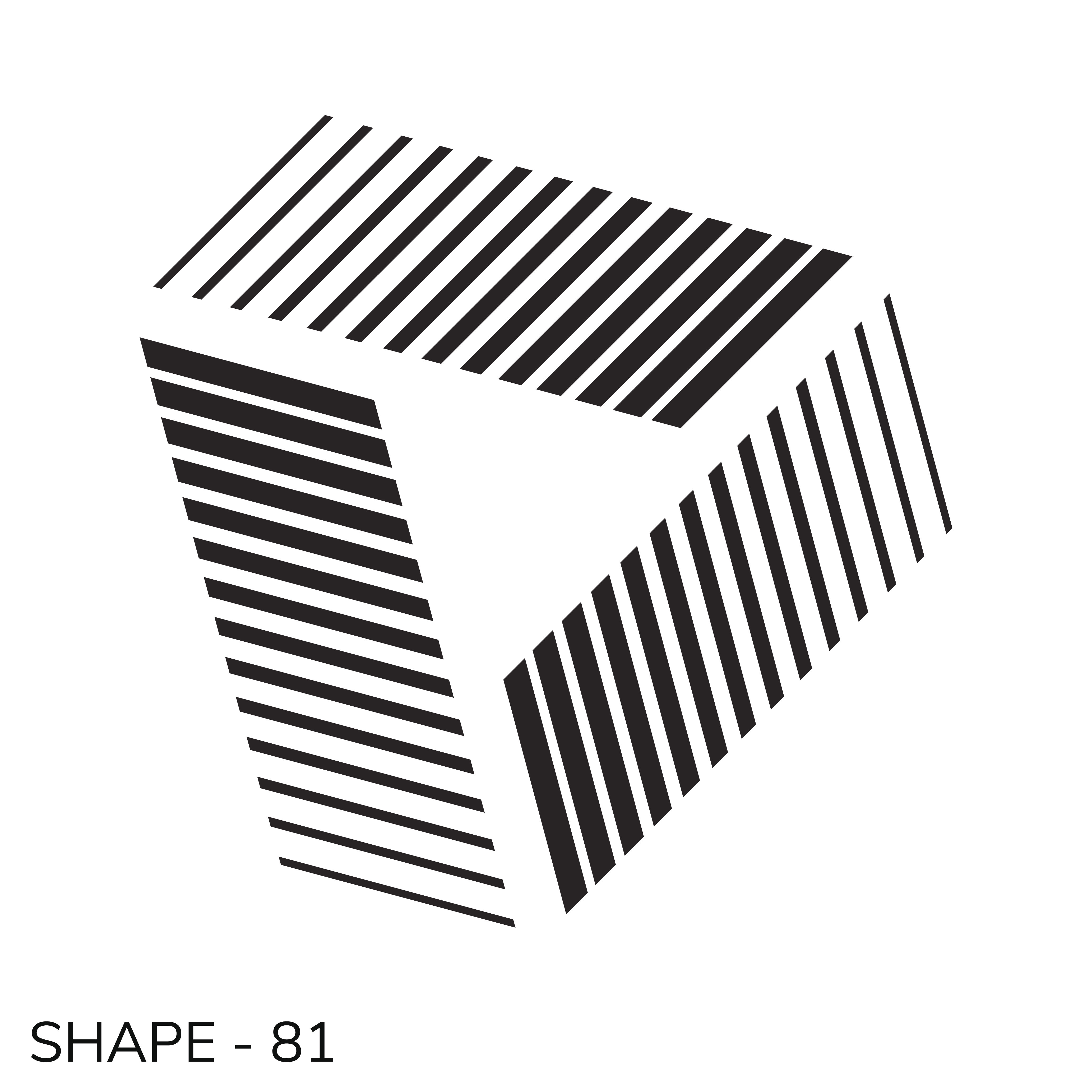 Wrought Studio™ Simple Geometric Shape - Wrapped Canvas Graphic Art ...