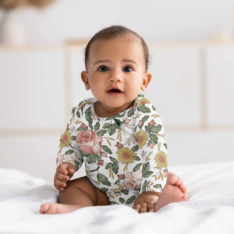 Sweet Jojo Designs Floral Crib Fabric By The Yard - Wayfair Canada