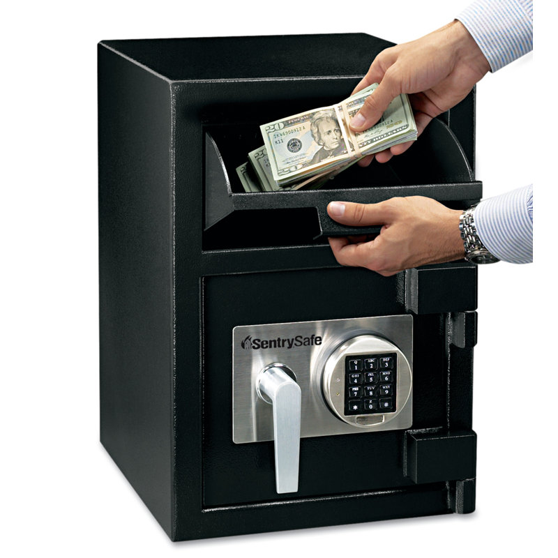 AmpliVox Sound Systems Sentry Digital Depository File Safe with ...