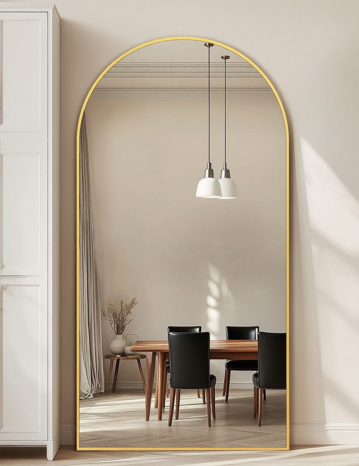 Mercer41 Large 71x26 Inch Full Length Floor Mirror With Stand ...