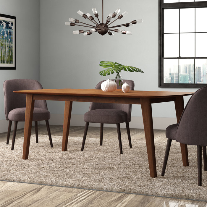 George Oliver Jeneene Extendable Solid Wood Dining Table & Reviews ...