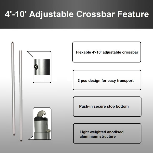 VIP Crowd Control 10' X 20' Pipe and Drape Complete Backdrop Kit with ...