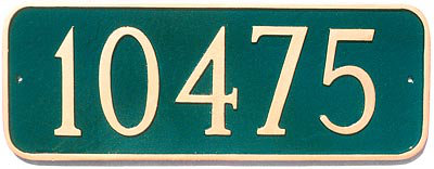 Montague Metal Products Rectangle Wall Plaque & Reviews | Wayfair