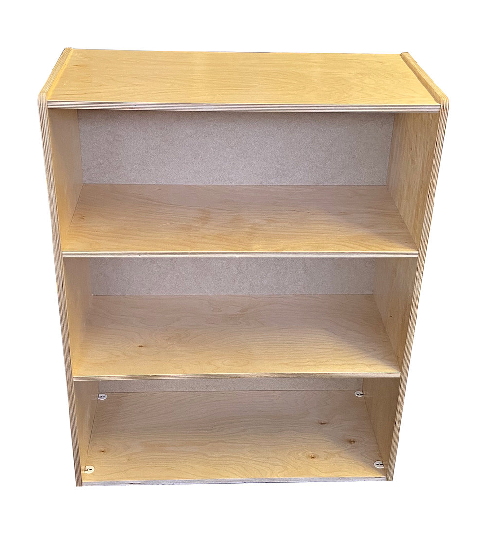 Kids' Station KUBeez 3 Compartment Solid Wood Classroom Cabinet | Wayfair