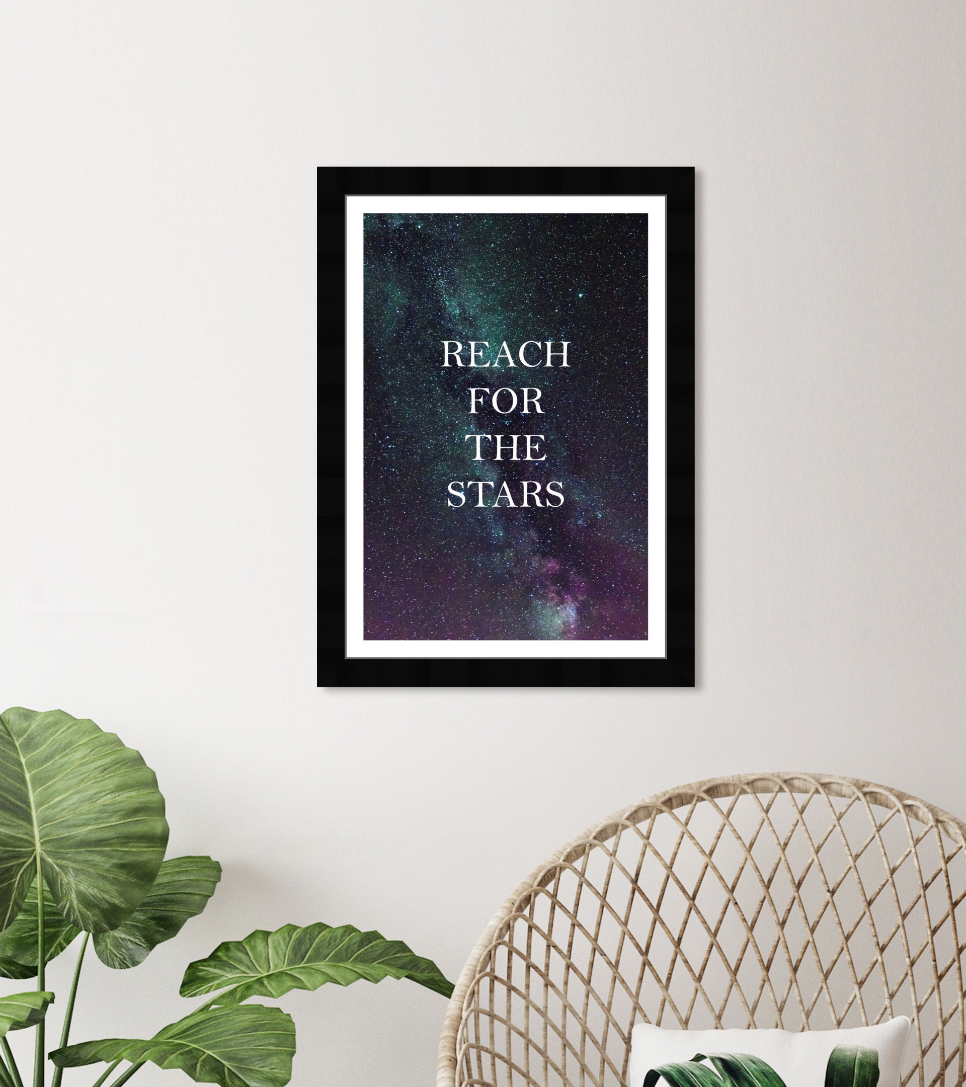 Trinx " Typography And Quotes Reach For The Stars Inspirational Quotes ...