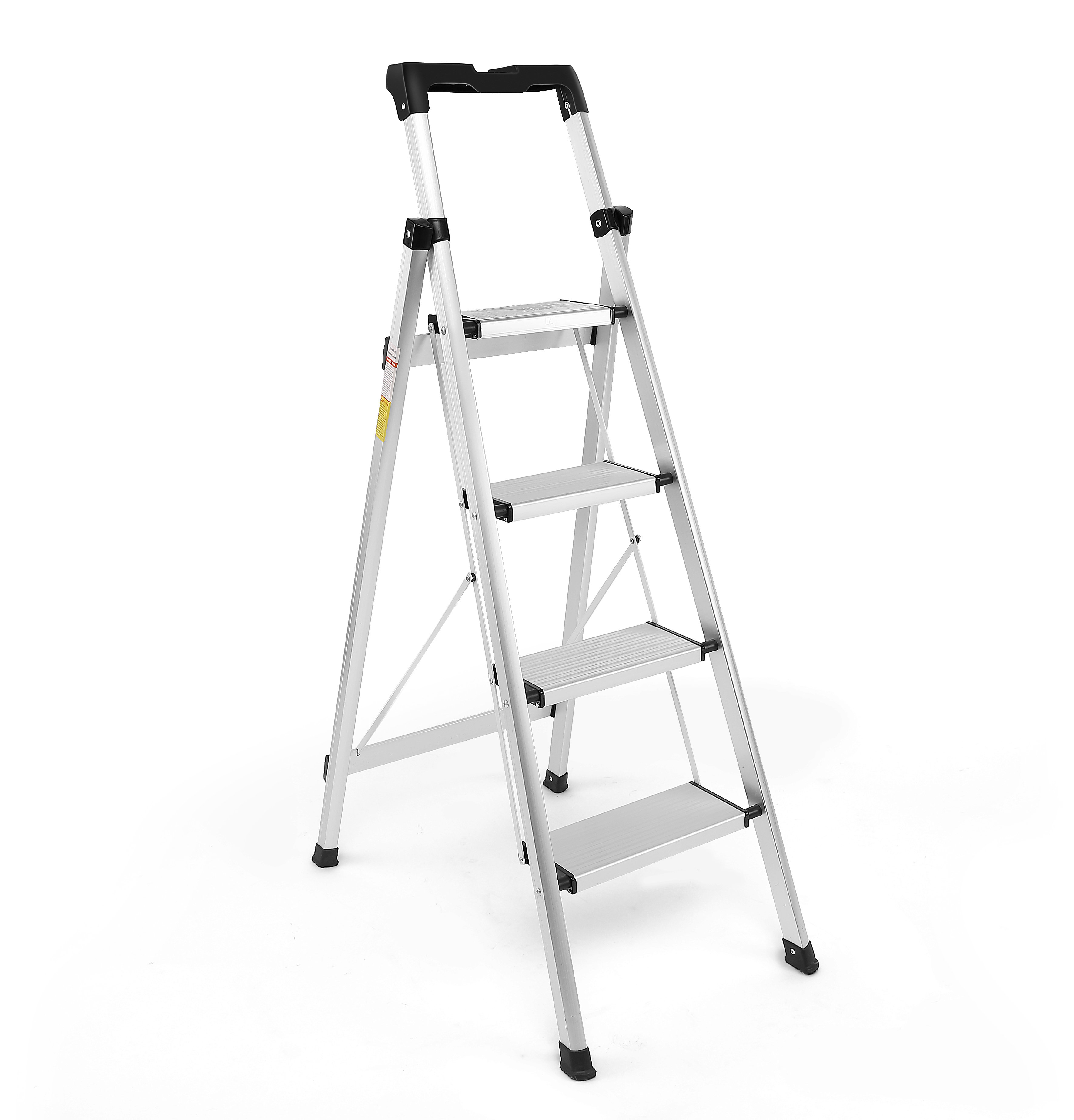 WFX Utility™ 4 - Step Aluminum Lightweight Folding Step Ladder | Wayfair