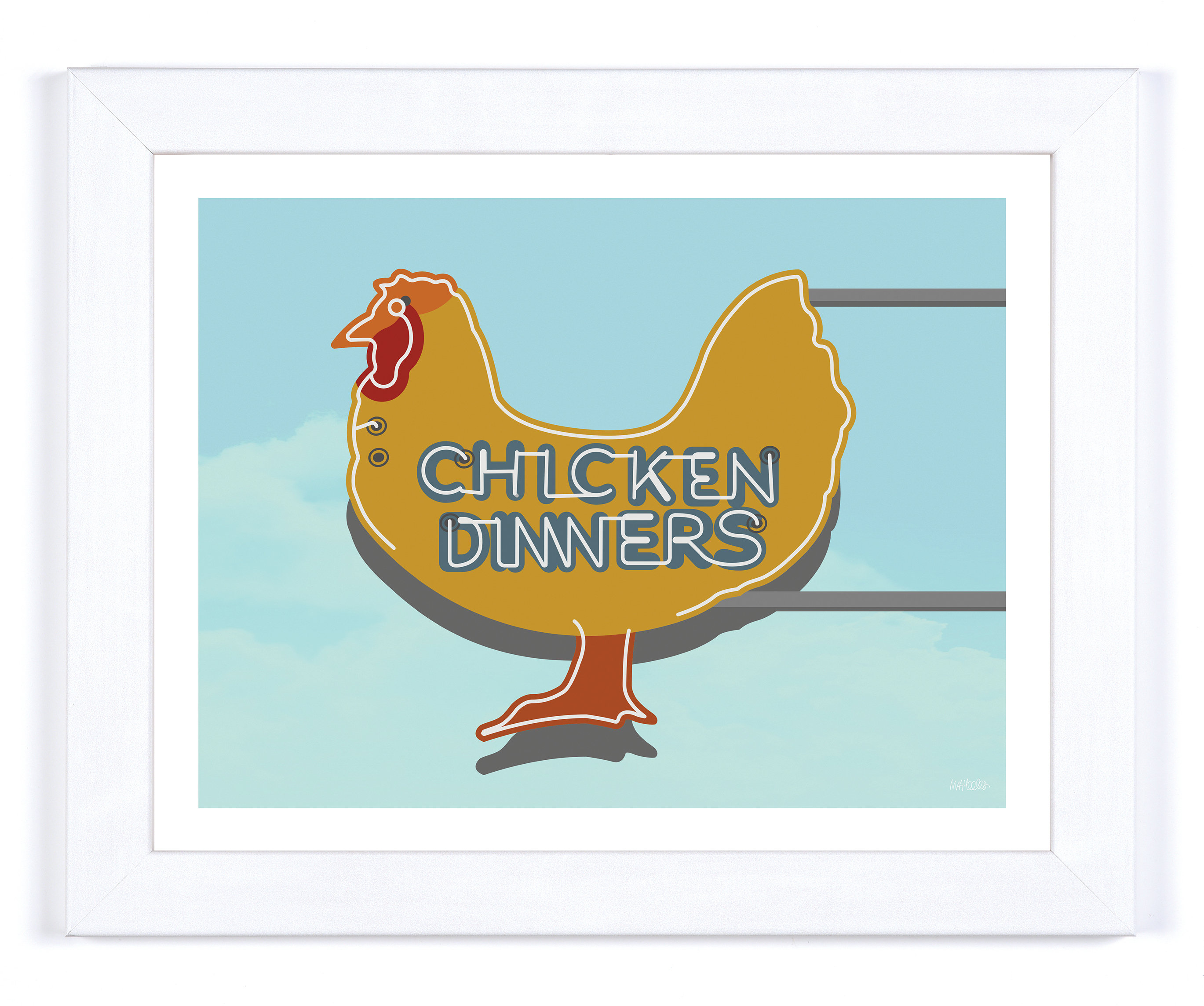 Trinx Chicken Dinner Kitchen - Picture Frame Graphic Art - Wayfair Canada