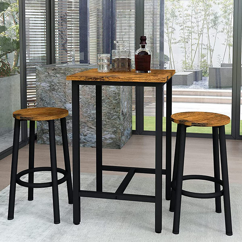 17 Stories Emitte 3 - Piece Dining Set & Reviews - Wayfair Canada