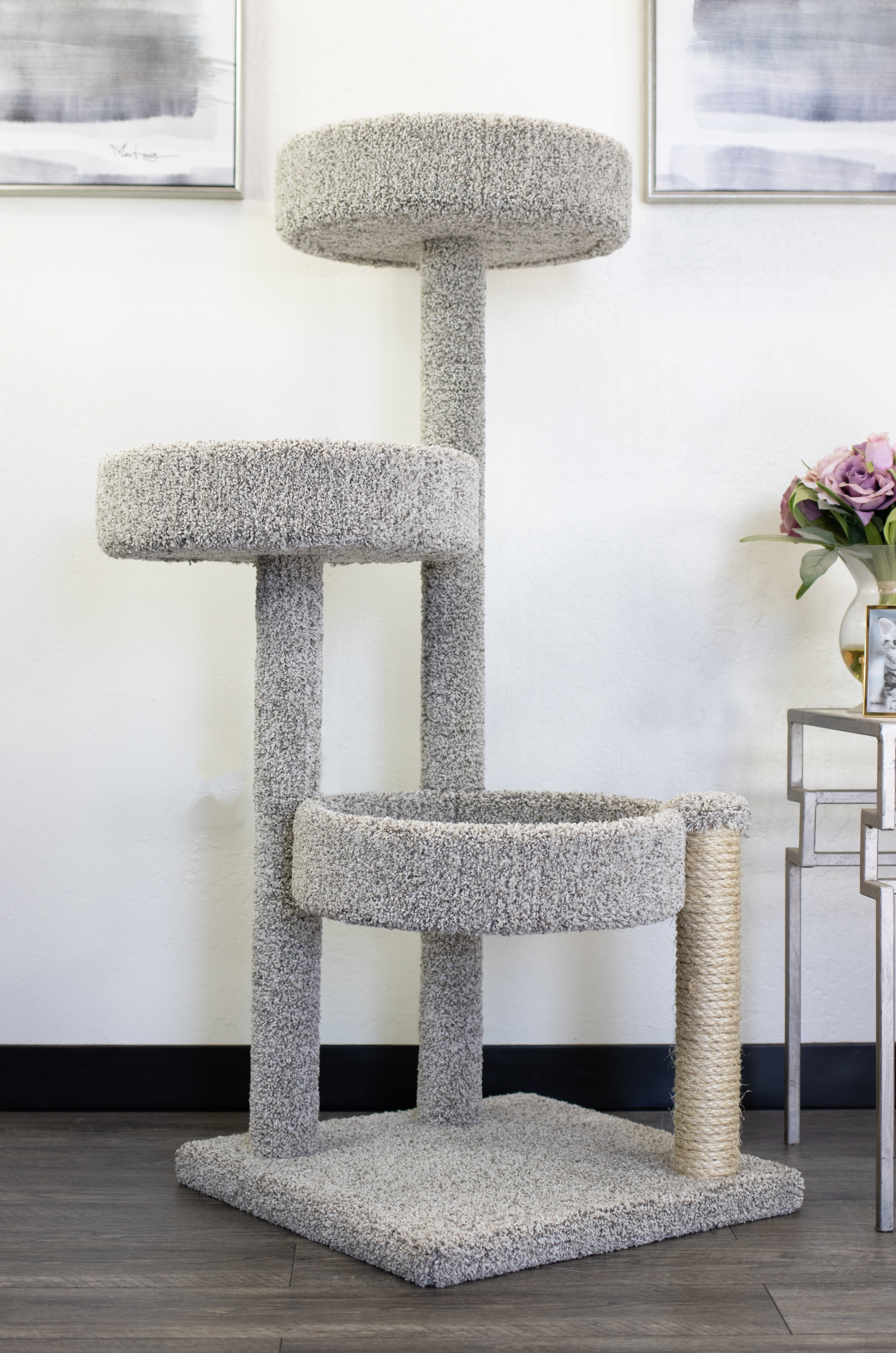 New Cat Condos 47" Cat Tree & Reviews | Wayfair