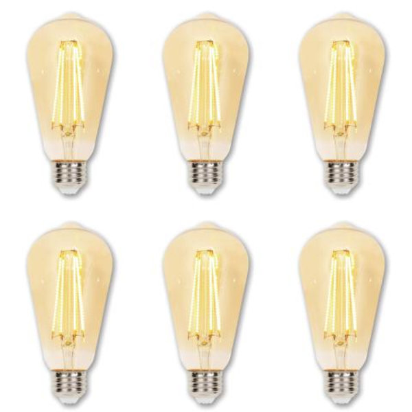 Westinghouse Lighting 60 Watt Equivalent ST20 E26/Medium (Standard ...