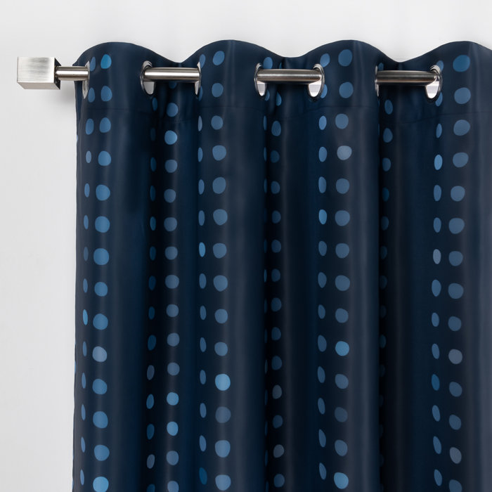 Latitude Run® Brayshaun Polyester Room Darkening Curtain Pair | Wayfair