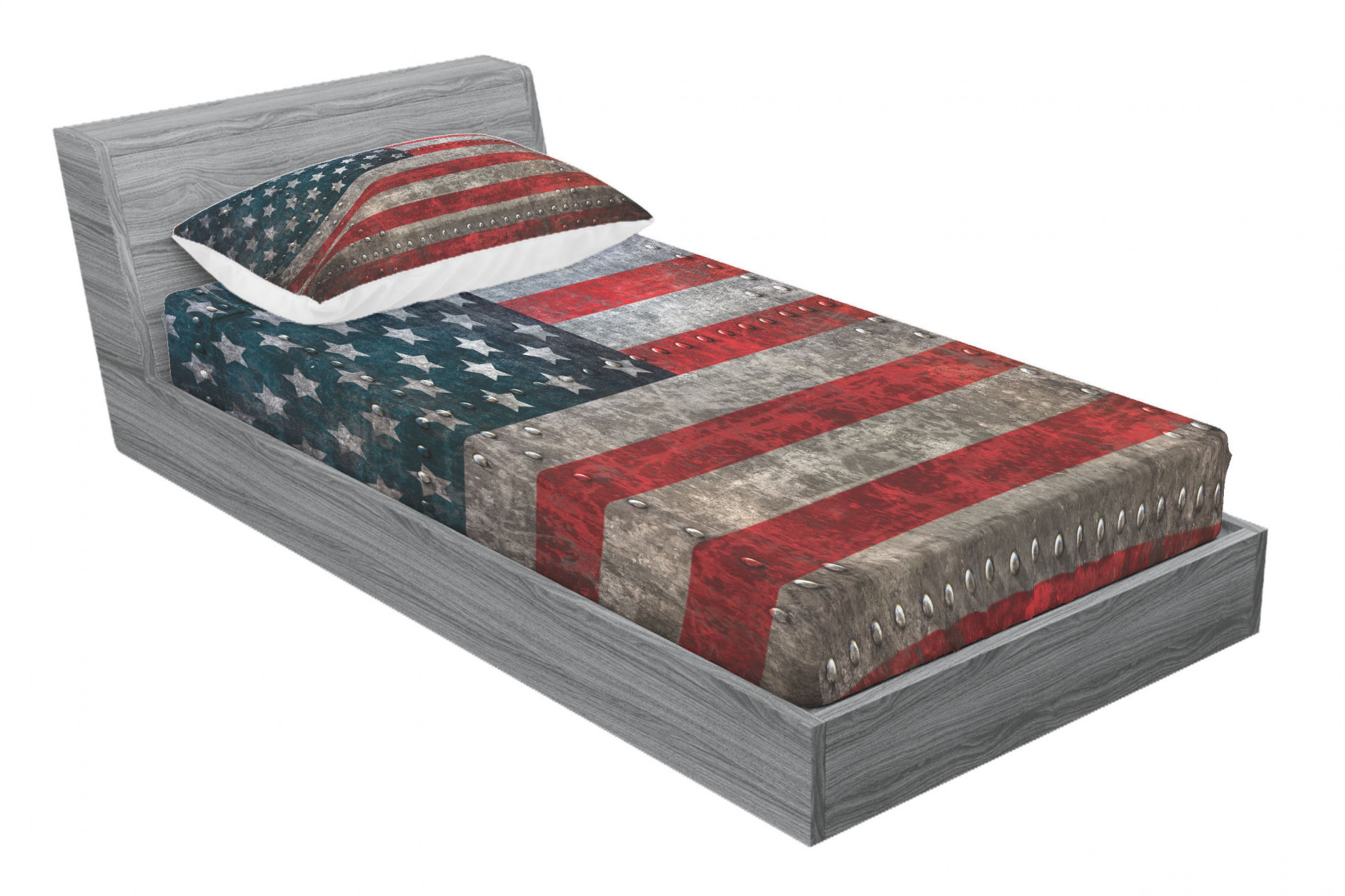 Ambesonne American Flag Sheet Set | Wayfair