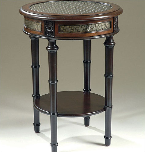 Powell Finishing Touches Solid Wood Top End Table | Wayfair