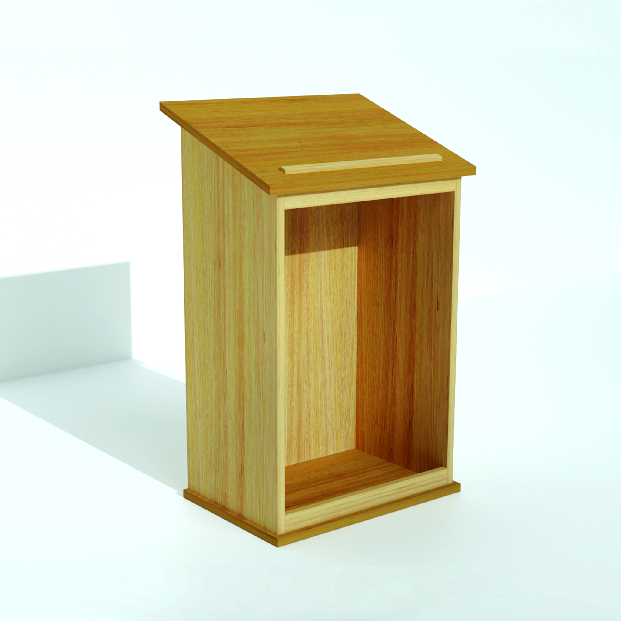 Ebern Designs Hezakiah Table Podium, for Laptop or Book, with storage ...