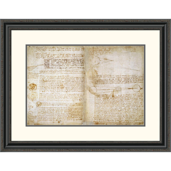 Vault W Artwork " The Codex Hammer Pages 48-51 " by Leonardo Da Vinci ...