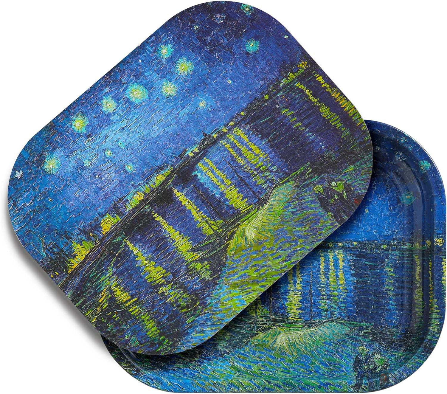 Red Barrel Studio Small Metal Tray With Magnetic Lid, Cute Decorative ...