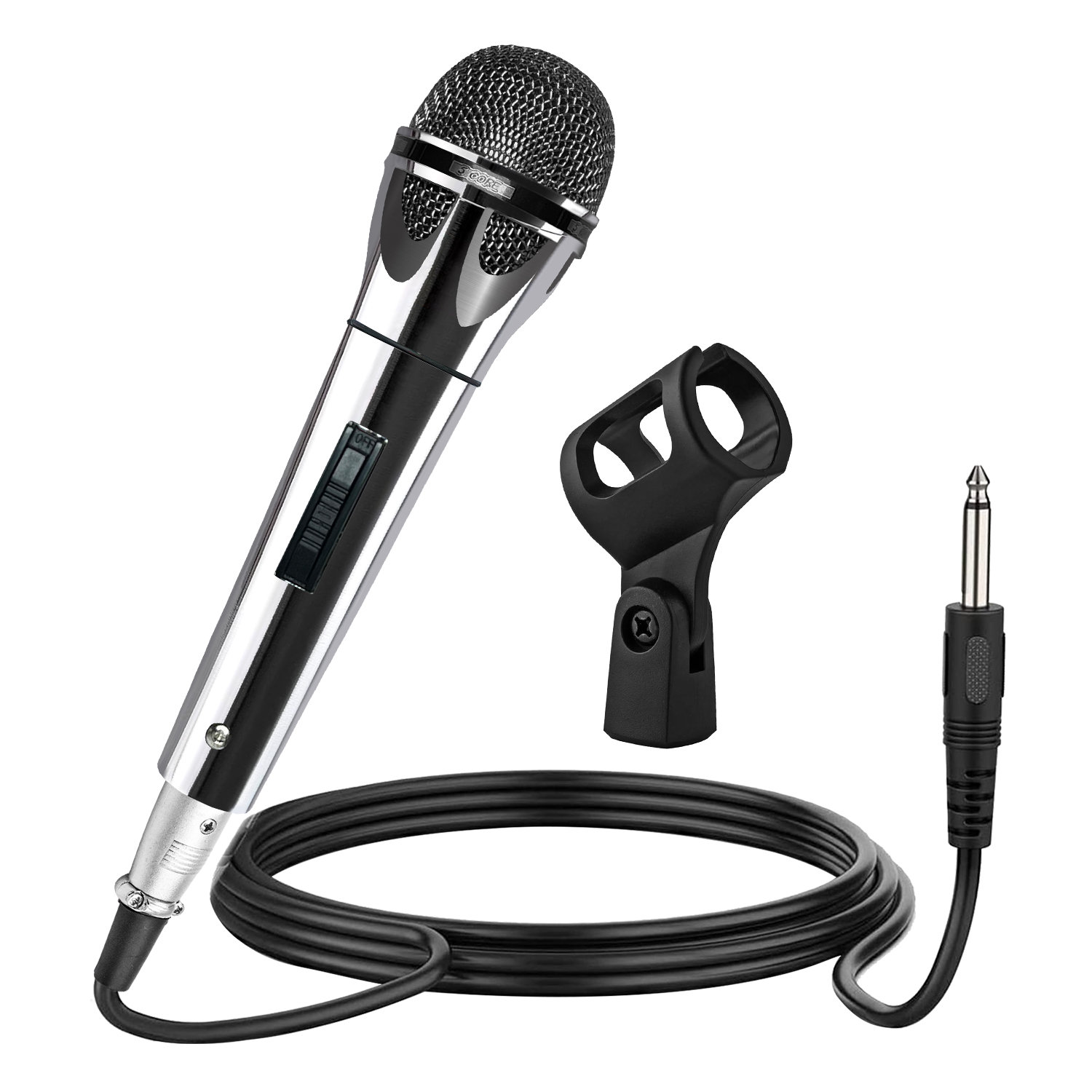 5 Core Microphone XLR Dynamic Karaoke Singing Handheld Microfono ...