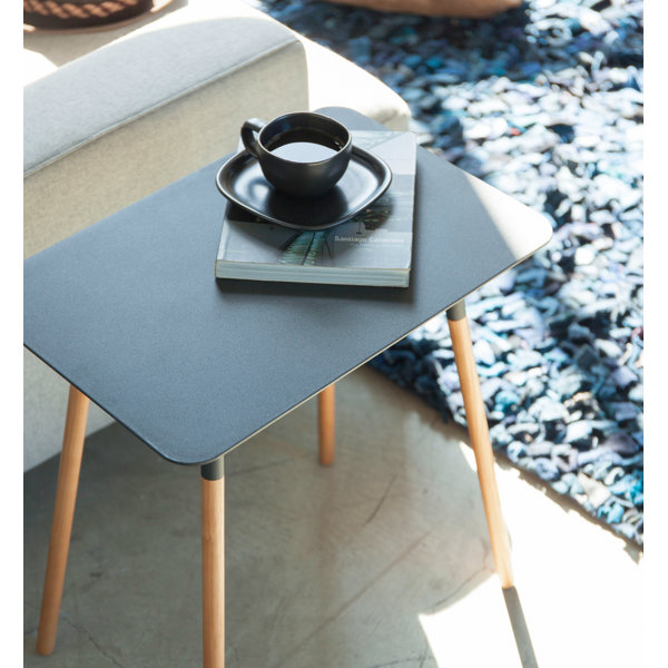 Yamazaki Home Modern Rectangular Side Table For Living Room Or Small ...