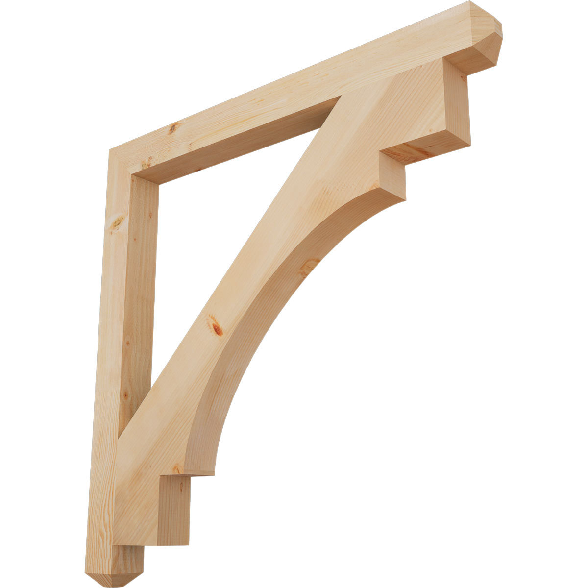 Ekena Millwork Merced Craftsman Bracket | Wayfair