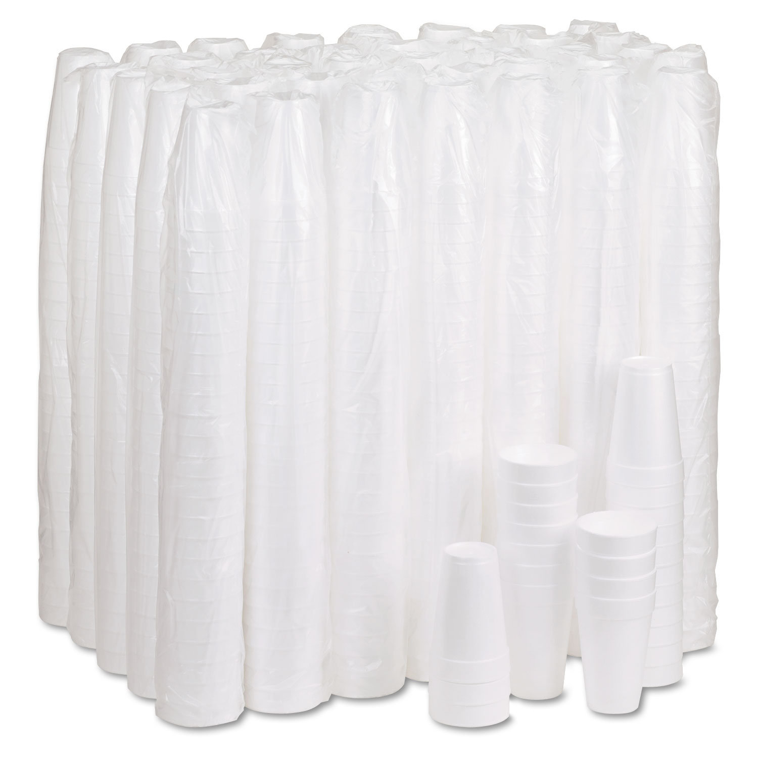 DART® Dart Foam Drink Cups, 16 Oz, White, 25/Bag, 40 Bags/Carton | Wayfair