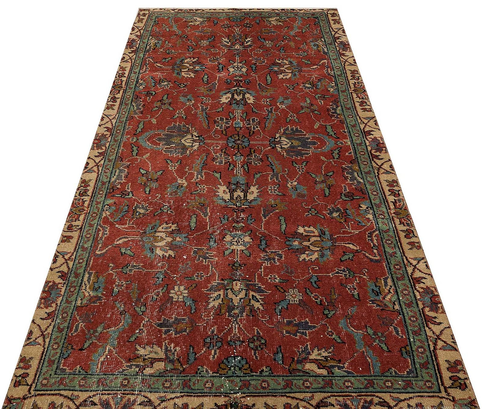 Fleur De Lis Living Chappell One-of-a-Kind 5'3''x8'6'' 1960s Area Rug ...