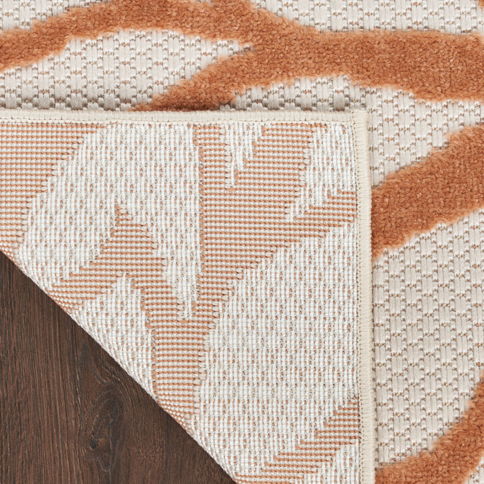 Winston Porter Chazney Cream/Ivory Indoor/Outdoor Rug & Reviews | Wayfair