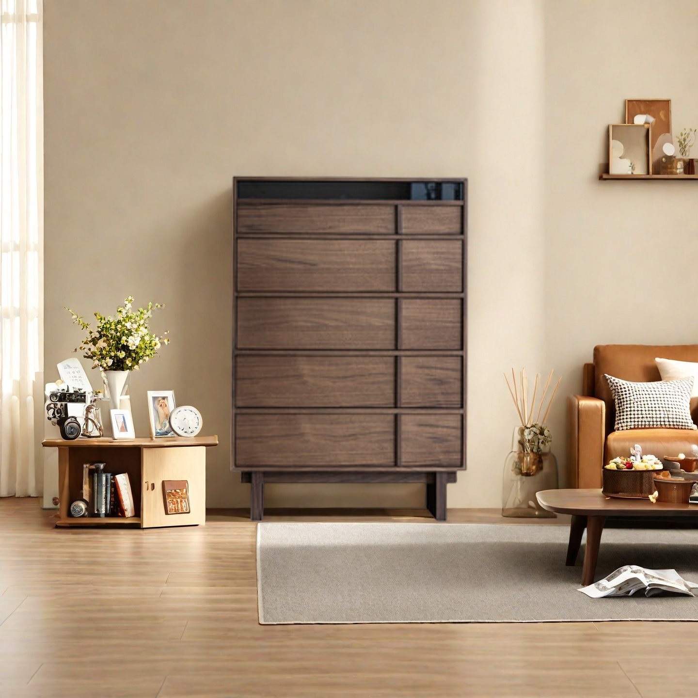 Ebern Designs Storage cabinets for living room storage | Wayfair