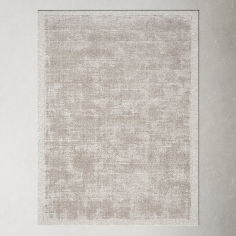 Mckinley Hand Loomed Viscose Gray Rug & Reviews | AllModern