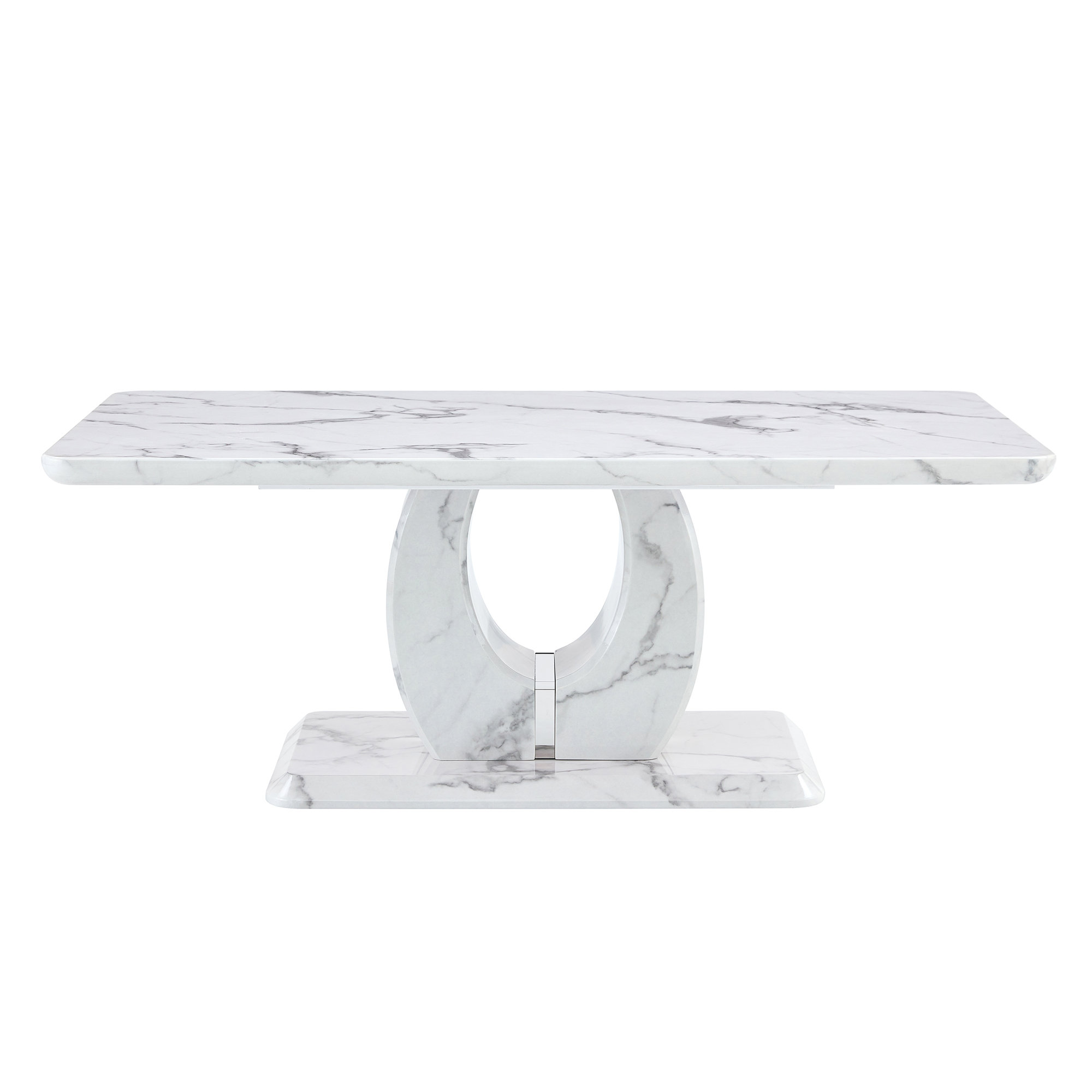 Ivy Bronx Modern Minimalist Sticker-Patterned Coffee Table | Wayfair