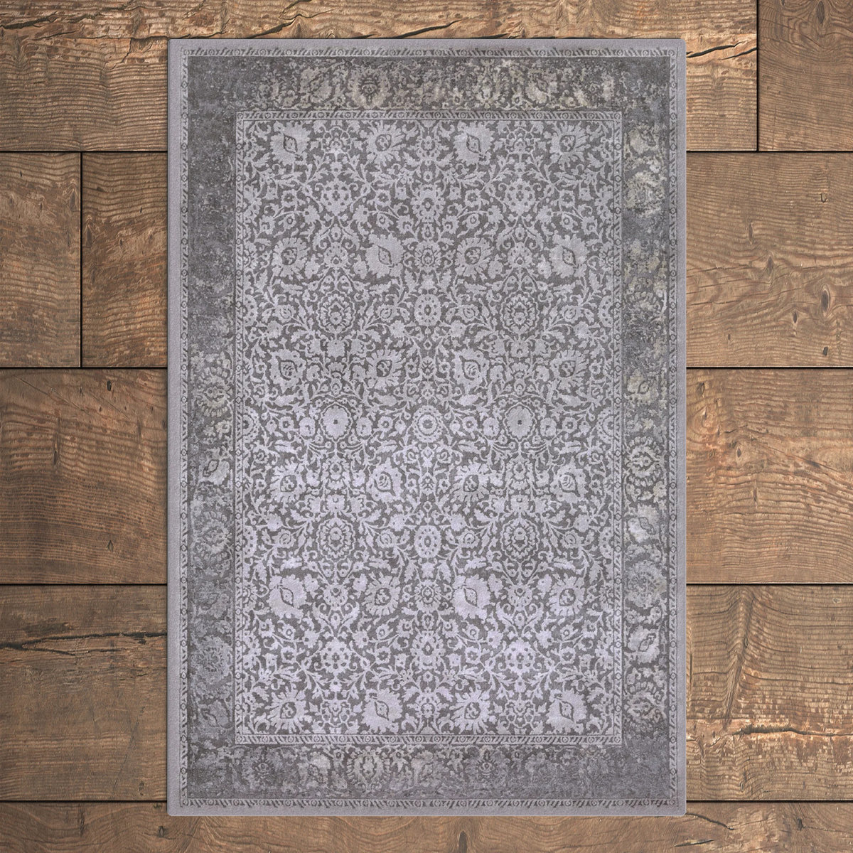 Kelly Clarkson Home Alexander Power Loom Gray Rug & Reviews | Wayfair